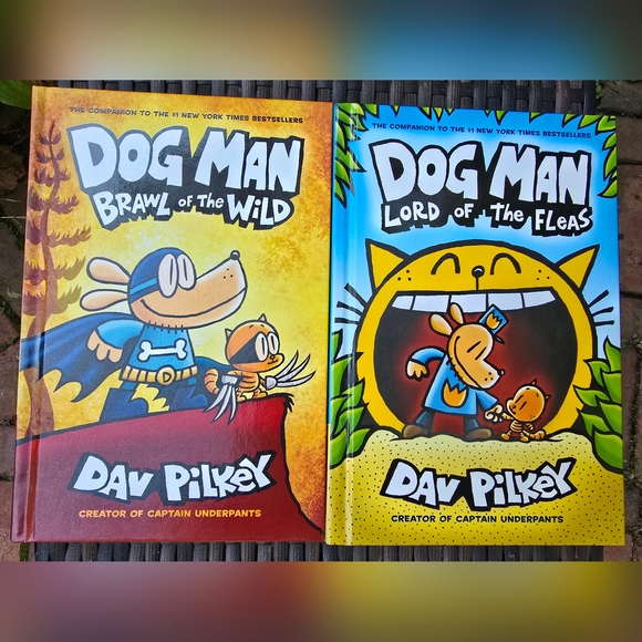 Other | Dog Man Brawl Of The Wild And Lord Of The Fleas Books New ...
